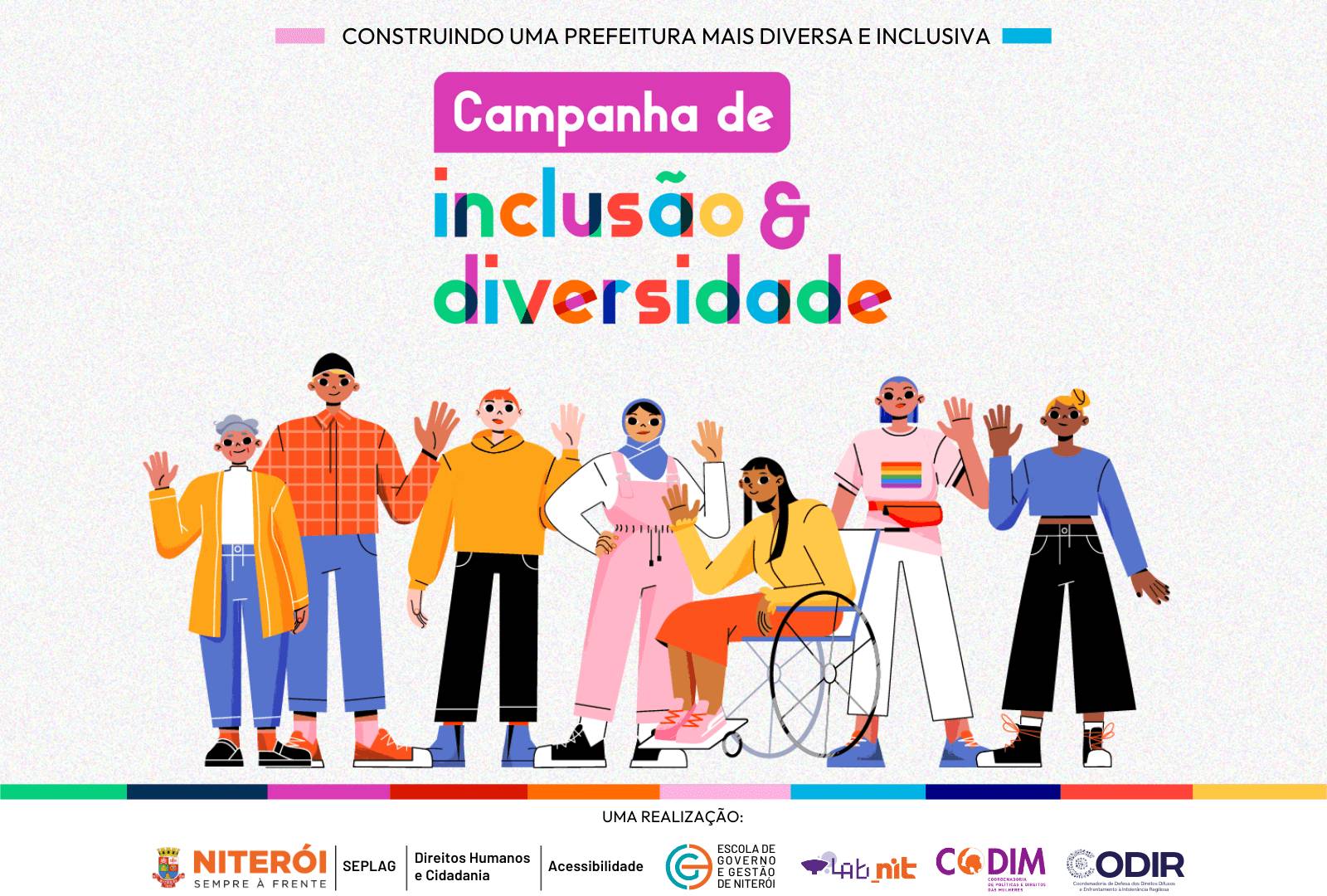 Prefeitura De Niterói Lança Campanha De Sensibilização à Inclusão E à